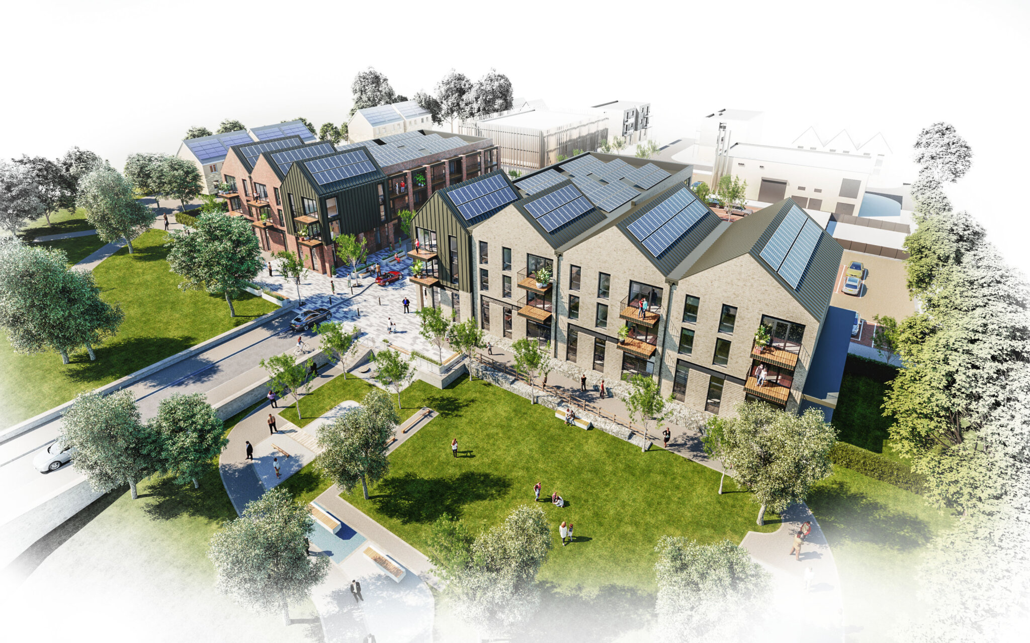 ADP’s Design for the Elmsbrook Local Centre is Submitted for Planning